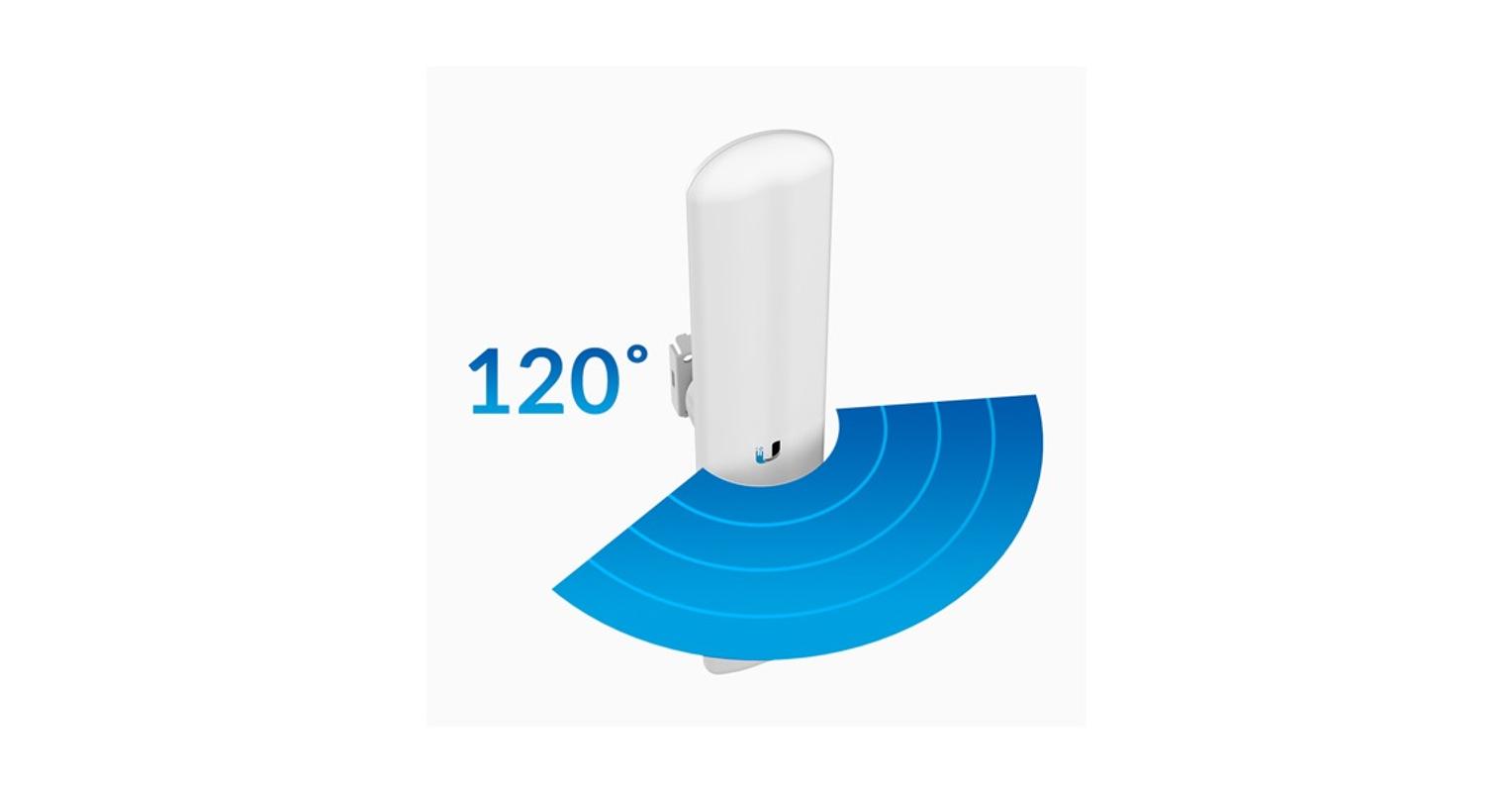 Ubiquiti Access Point WiFi LAP 120 airMAX LiteBeam Sector 450Mbps ubiquiti-access-point-wifi-lap-120-airmax-litebeam-sector-450mbps